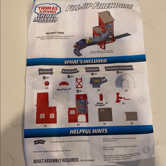 Thomas & Friends | Toys | Thomas Friends Trackmaster Fillup Firehouse ...